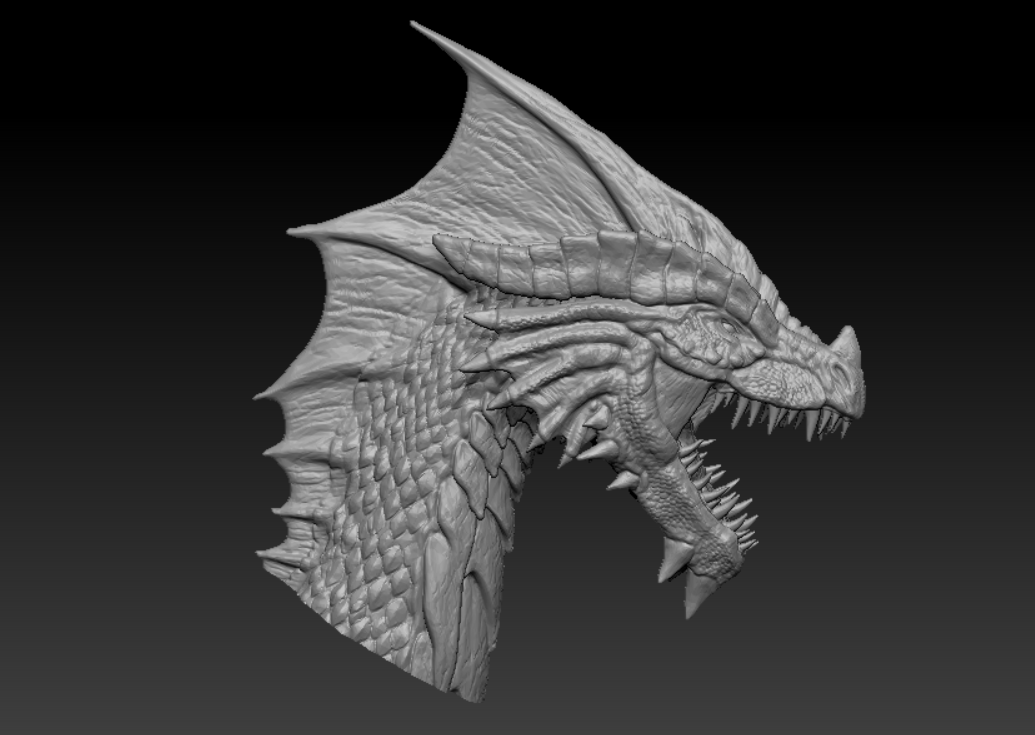 STL file RPG - Fantasy Dragon 1・3D printing template to download・Cults