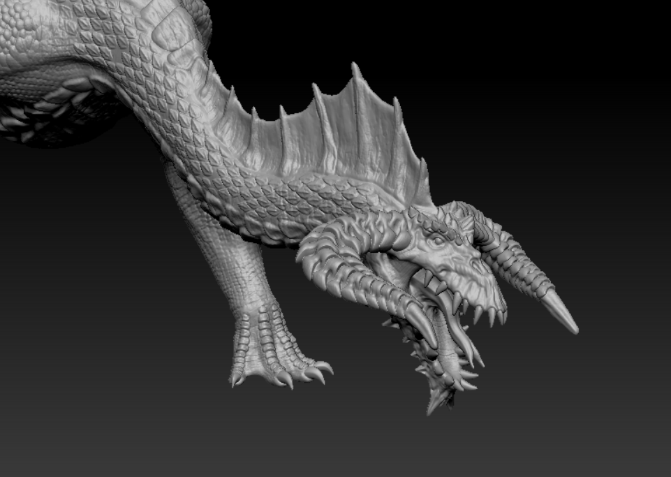 STL file RPG -Fantasy Dragon 2・3D printing model to download・Cults