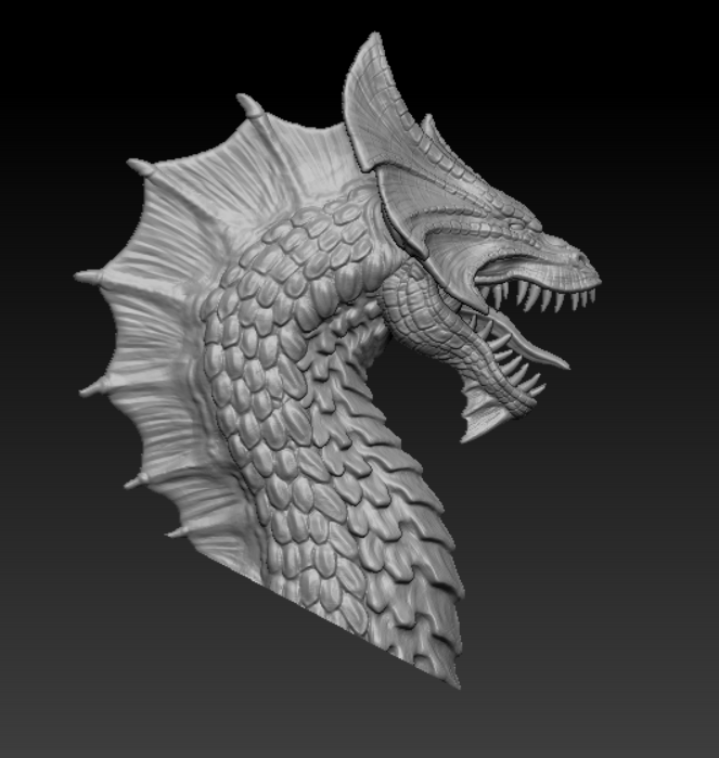 STL file RPG - Fantasy Dragon 7・3D printable model to download・Cults
