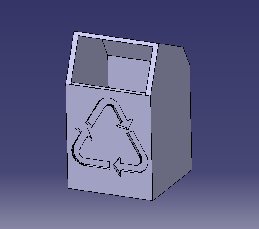 Free STL file Mini office trash can・3D printable model to download・Cults