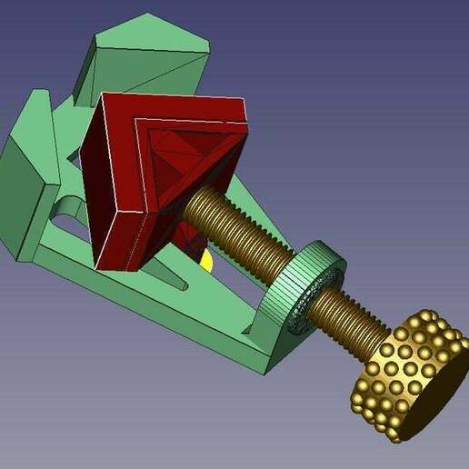 Download free STL file Corner Clamp Totally printed • Design to 3D ...