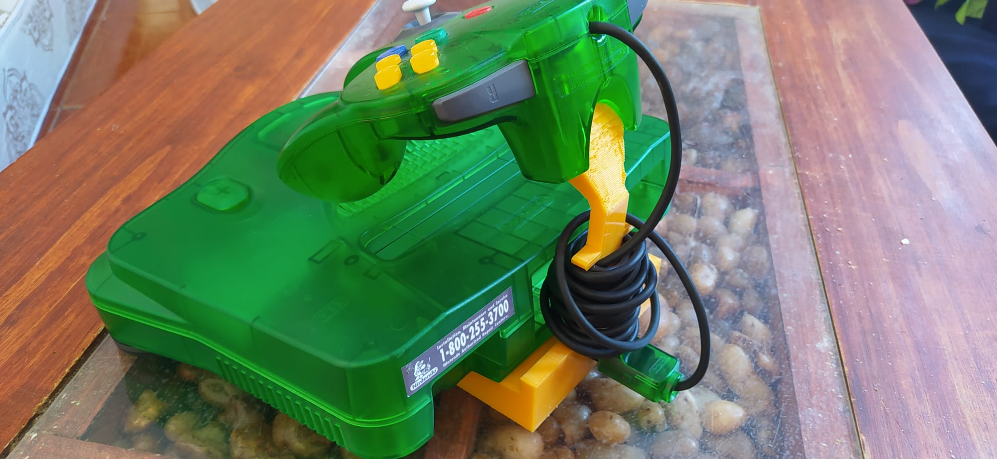 STL file Nintendo 64 double stand- Double stand for Nintendo 64・3D ...