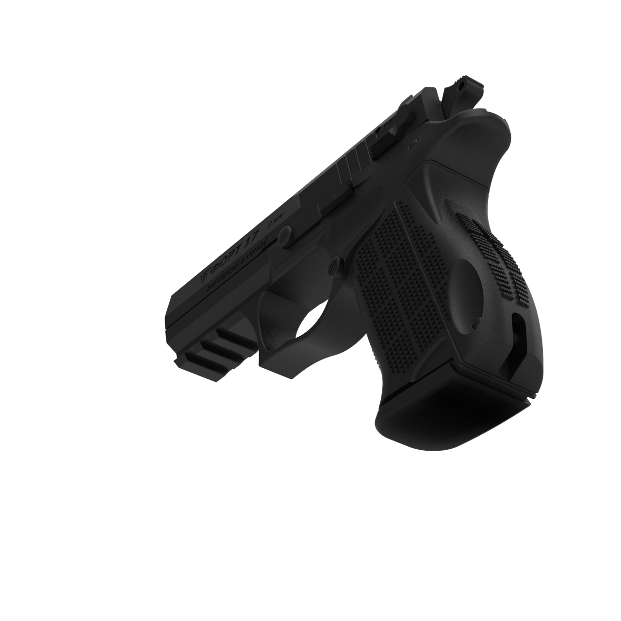 STL file Pistol Fort-17 🔫・3D print object to download・Cults