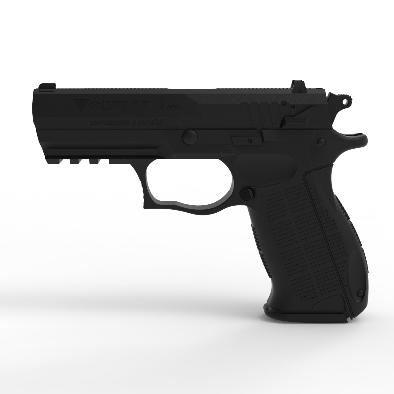 STL file Pistol Fort-17 🔫・3D print object to download・Cults