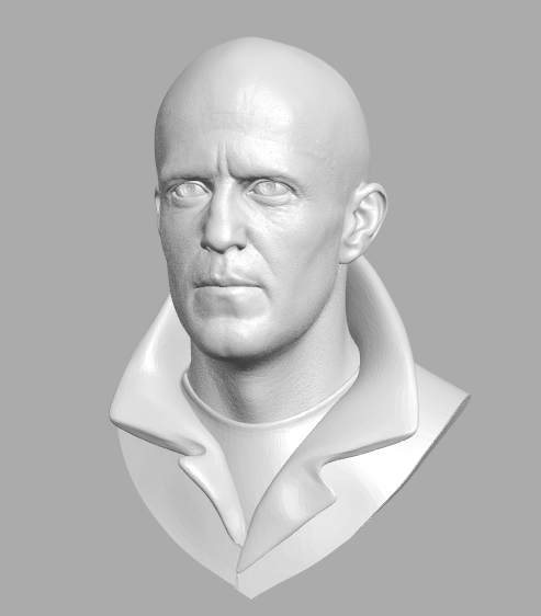 Free STL file Jason Statham 🎨・Design to download and 3D print・Cults
