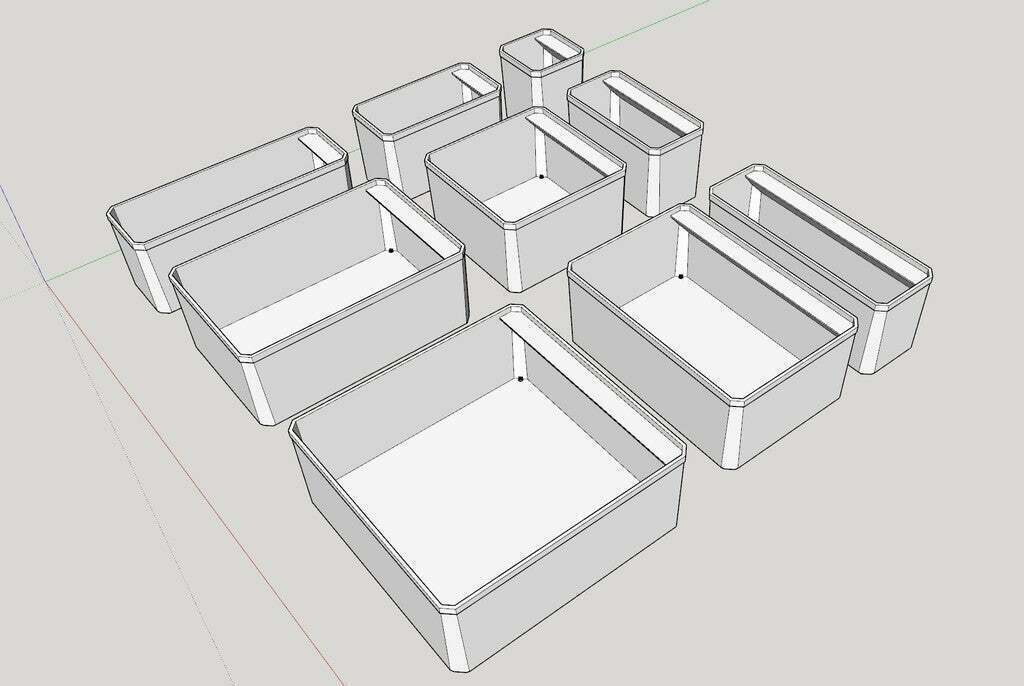 Free STL file Sortimo + LABEL T-Boxx/L-Boxx inserts with 12mm Dymo ...