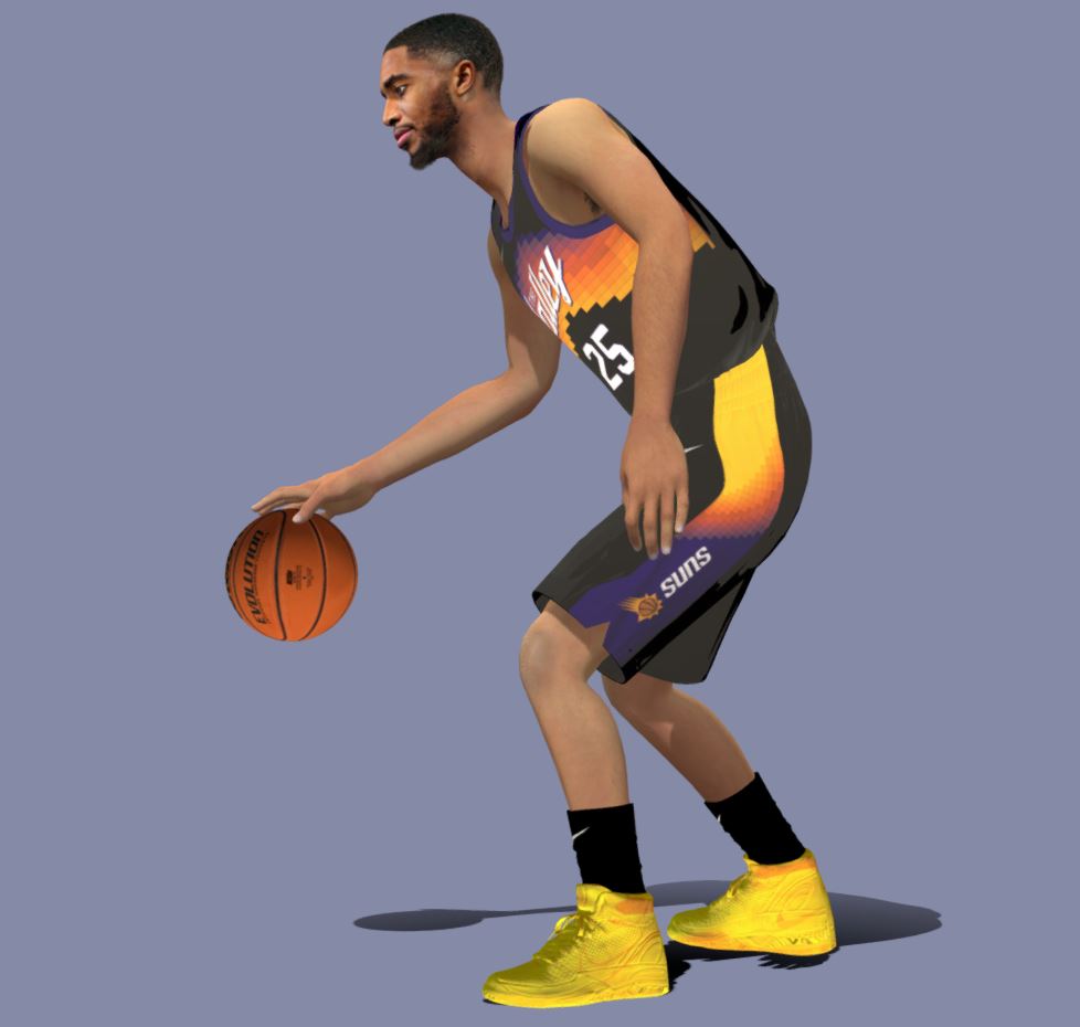 STL file Mikal Bridges NBA・3D printer model to download・Cults
