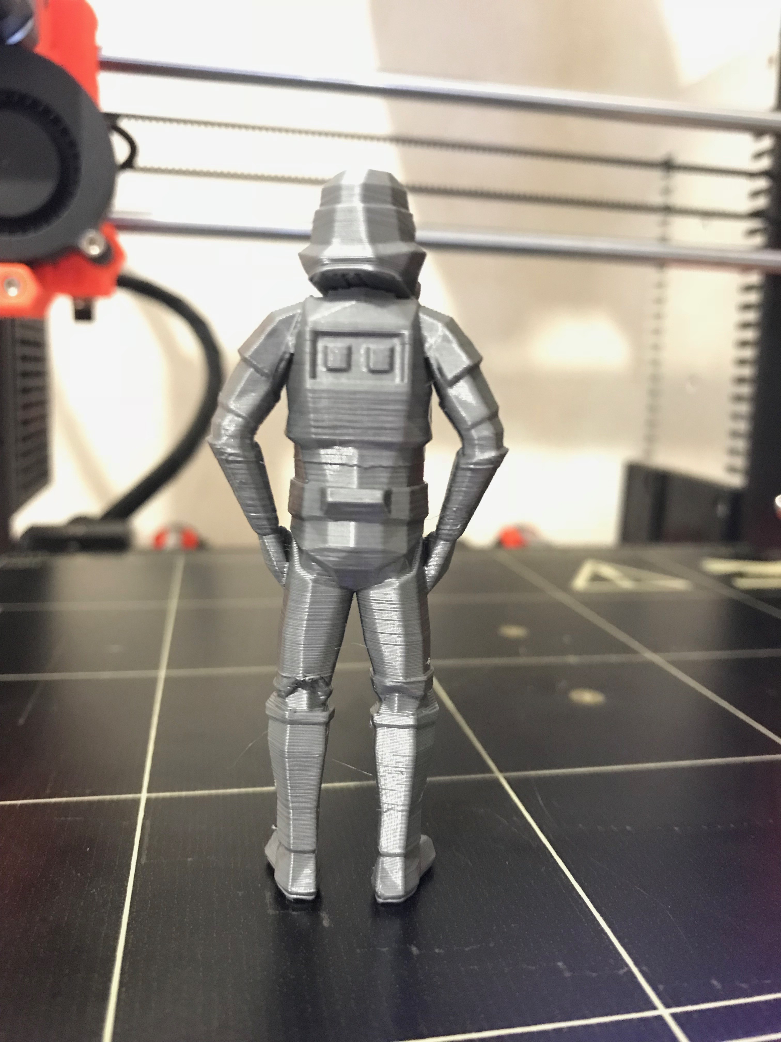 Imprimer en 3D Stormtrooper en Low-Poly • Fabriqué avec une imprimante ...