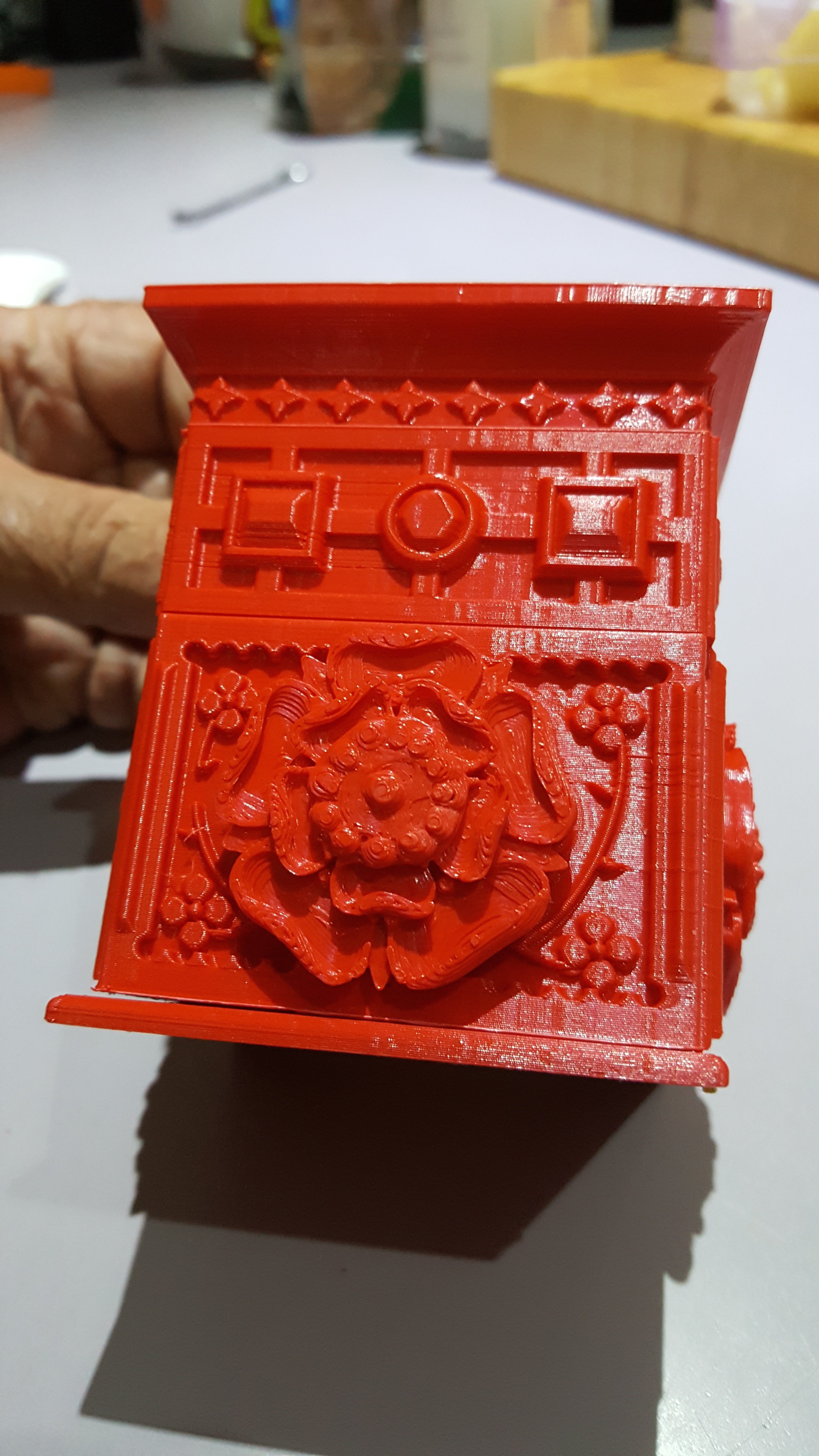 3D printable The Tudor Rose Box (with secret lock) • made with CREALITY ...
