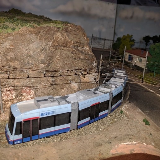 Download STL file Sydney Light Rail Variotram • 3D printing object ・ Cults