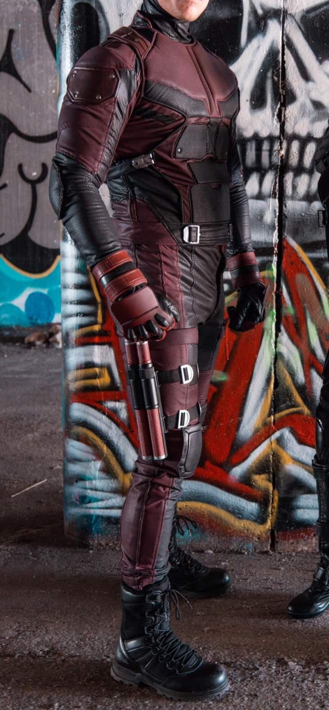 STL file Daredevil Netflix Billy Club Leg Holster 🦵・3D printer design ...