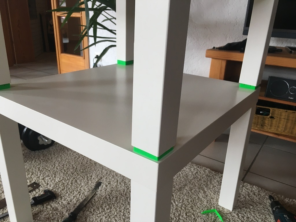 Free 3D file invisible IKEA LACK connection - Printer enclosure 🫥・Model ...