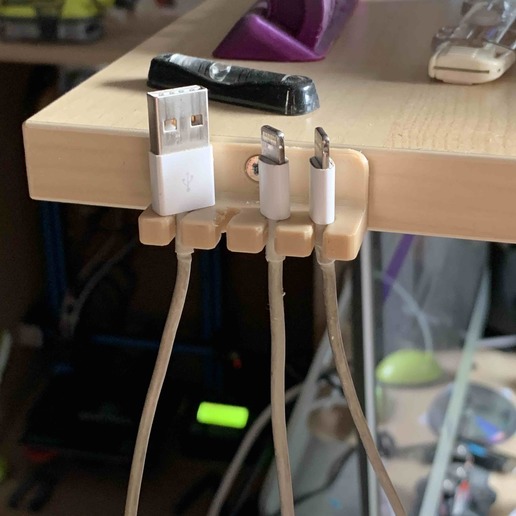 Download free 3D printer designs Cable holder ・ Cults