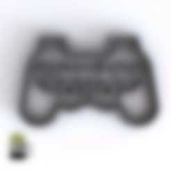 Download STL file JOSTICKS Playstation 1-2-3 CUTTING MOULD FOR FONDANT ...