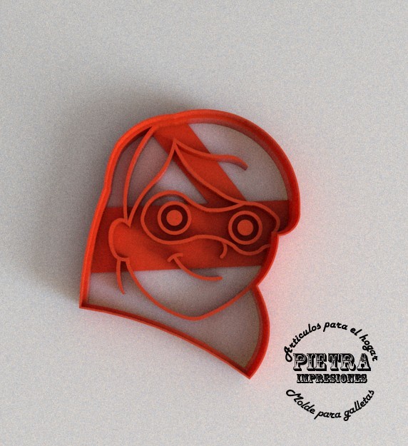 STL file The Incredible Cookie Cutter - Violet Parr・3D print model to ...