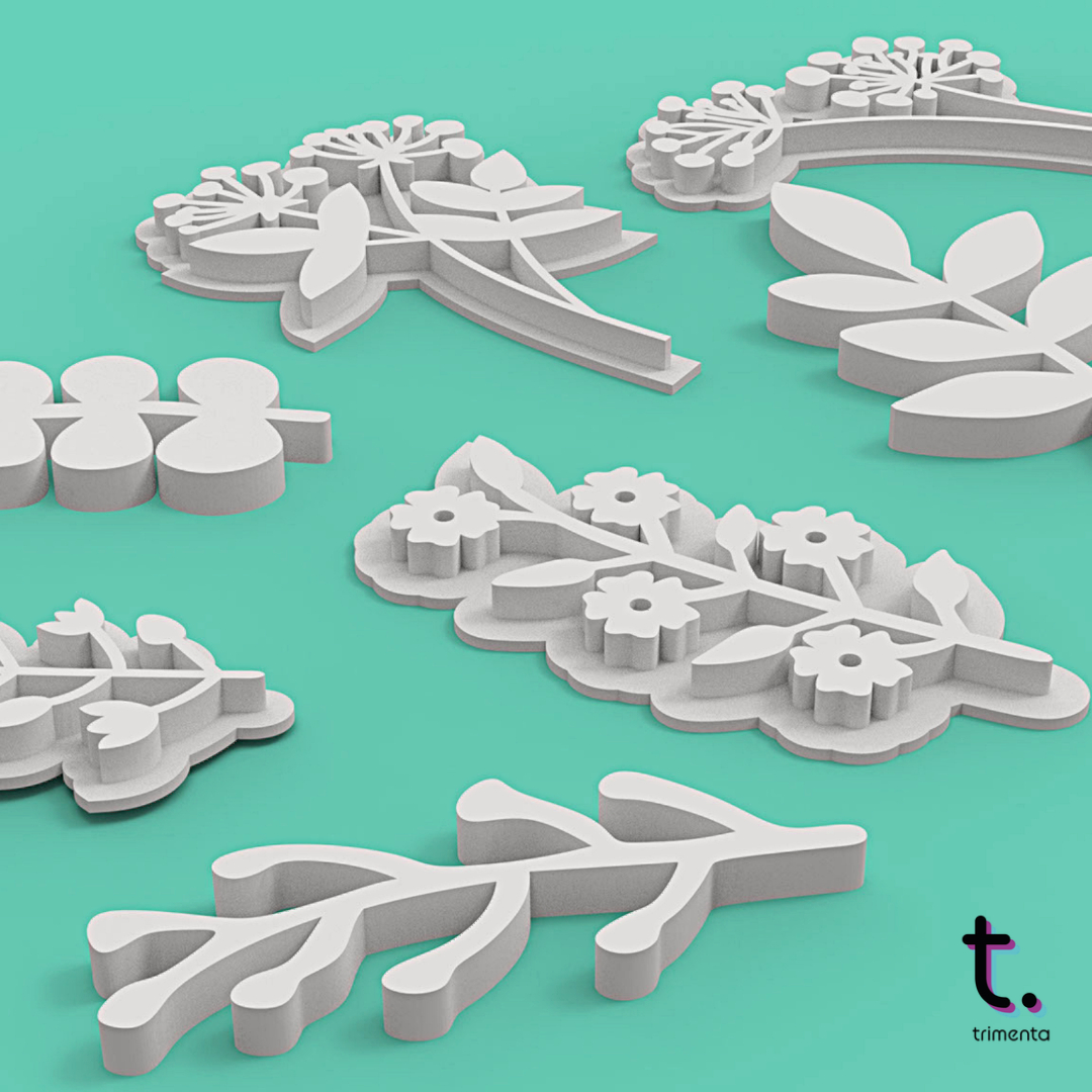 Archivo STL Botanical embossers 🔧・Modelo de impresión 3D para descargar ...