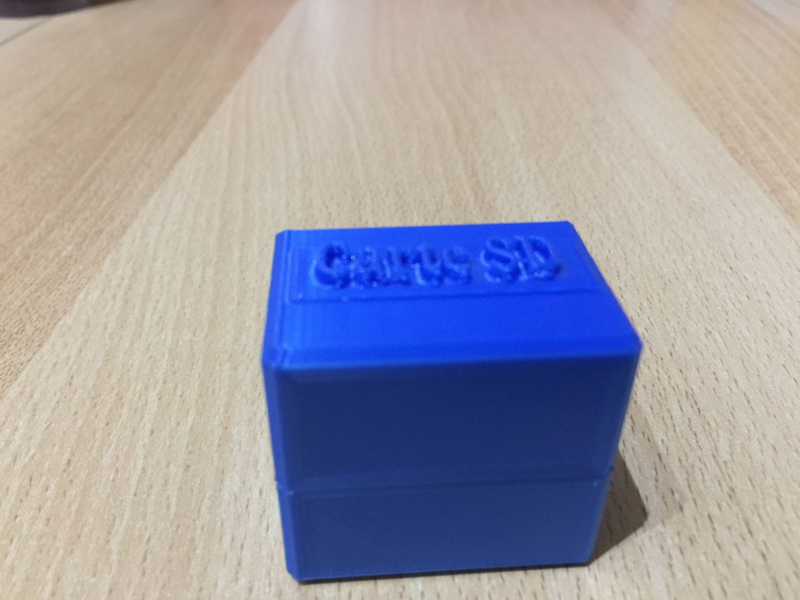 STL file SD card box. (SD card box)・3D print object to download・Cults
