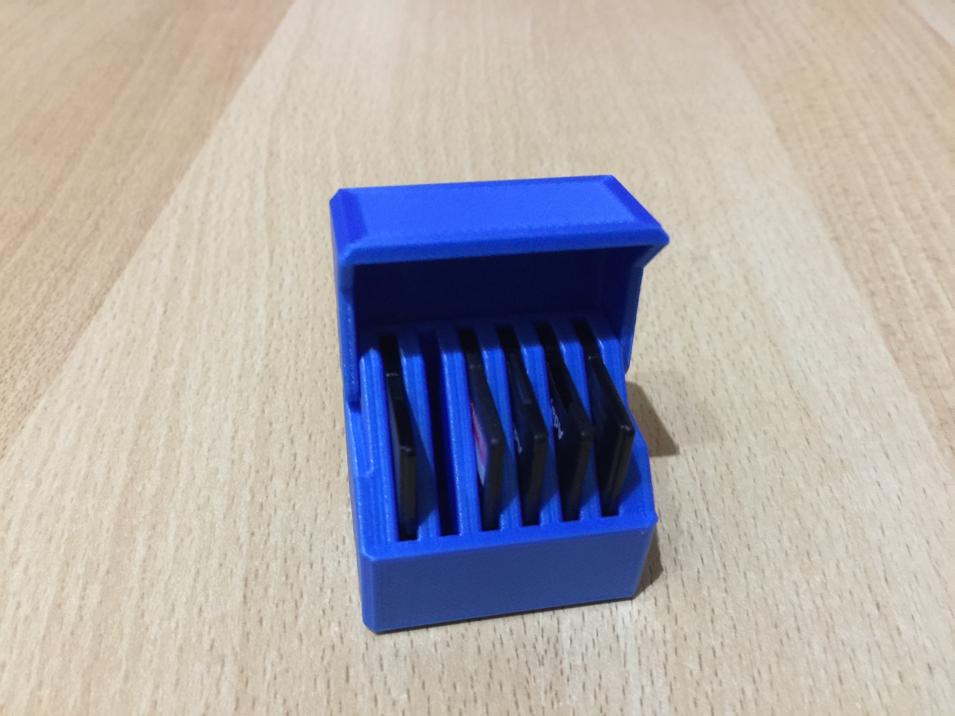 STL file SD card box. (SD card box)・3D print object to download・Cults