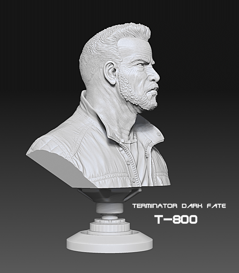 STL file Terminator Dark Fate・Model to download and 3D print・Cults