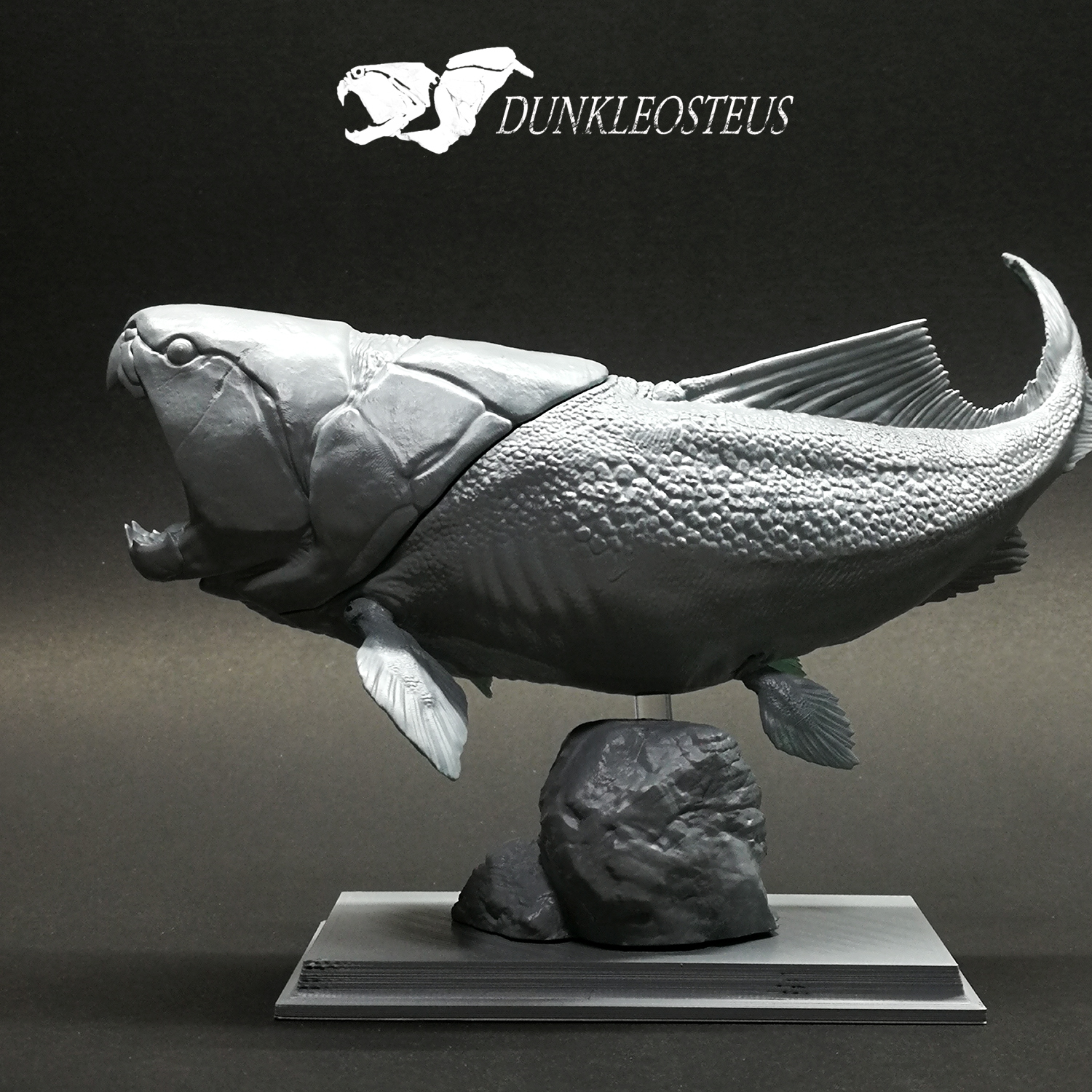 STL file Dunkleosteus 🐠・Template to download and 3D print・Cults