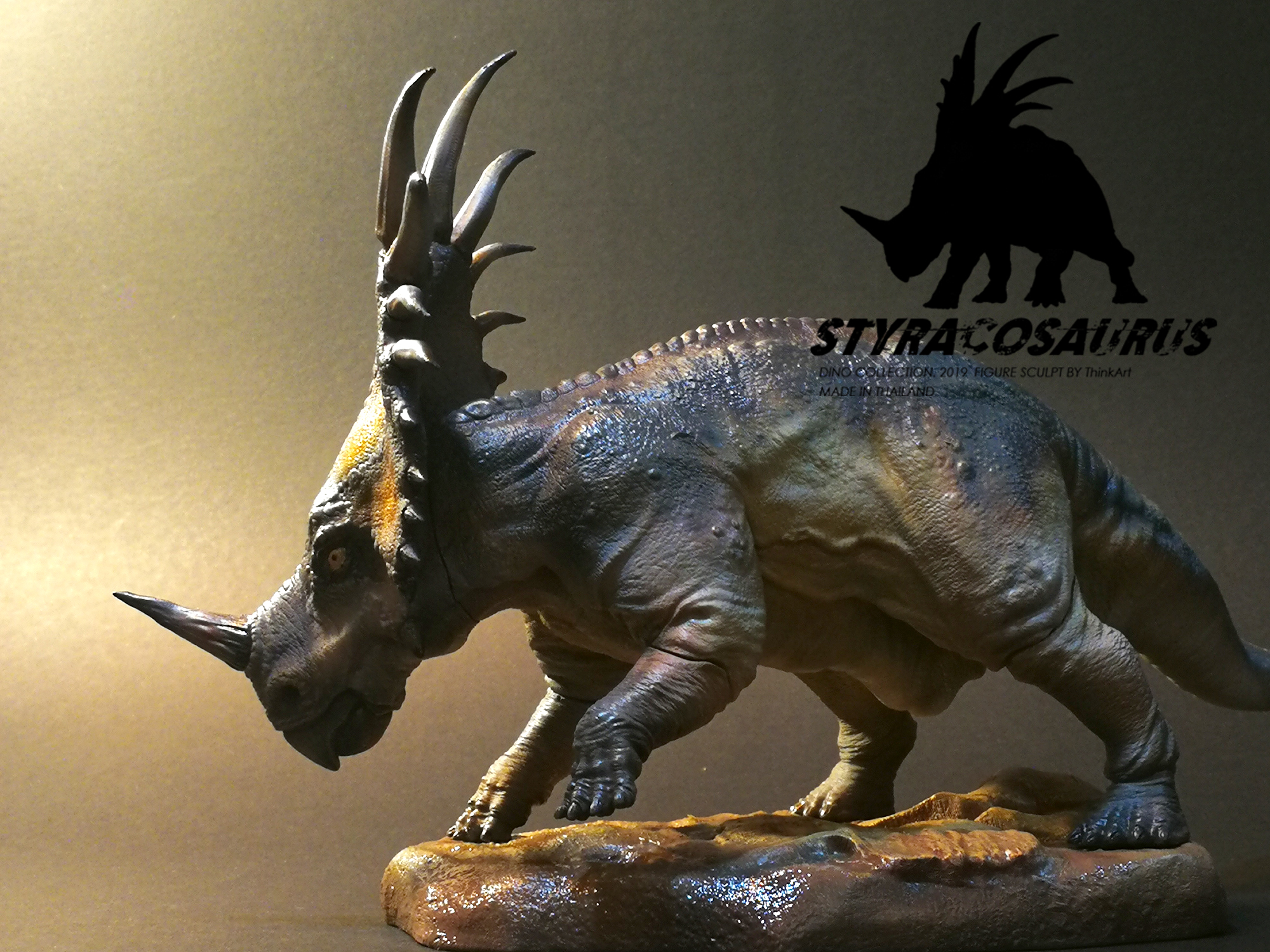 STL file Styracosaurus 🦖・3D print design to download・Cults