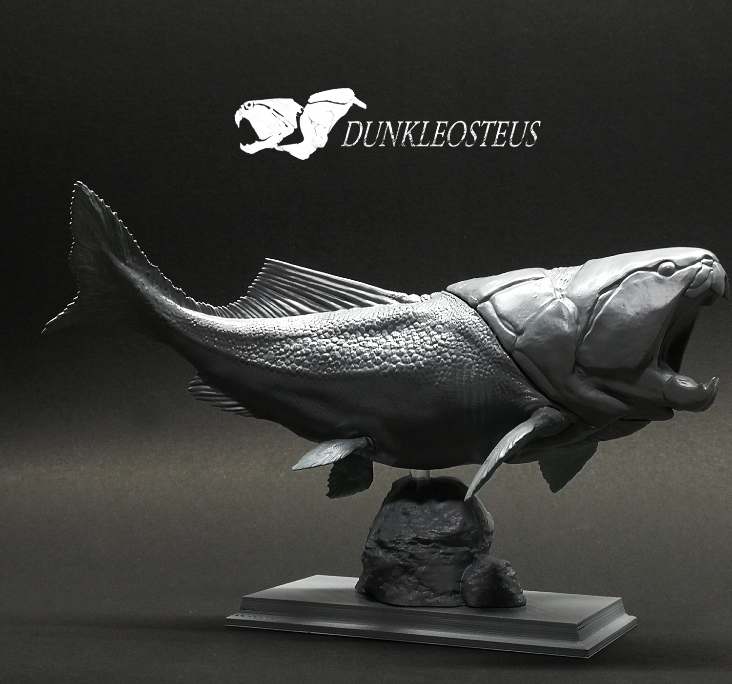 STL file Dunkleosteus 🐠・Template to download and 3D print・Cults