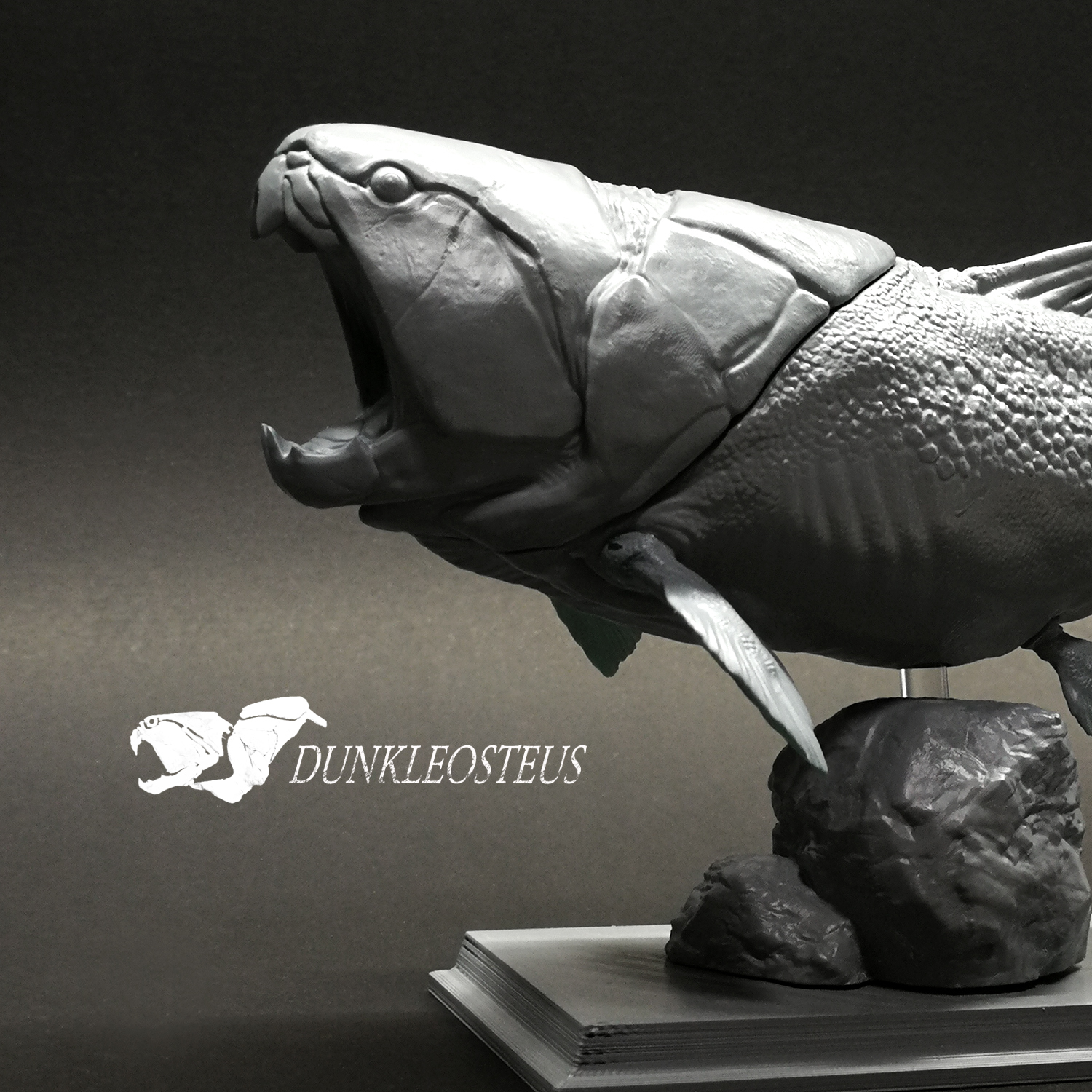 STL file Dunkleosteus 🐠・Template to download and 3D print・Cults