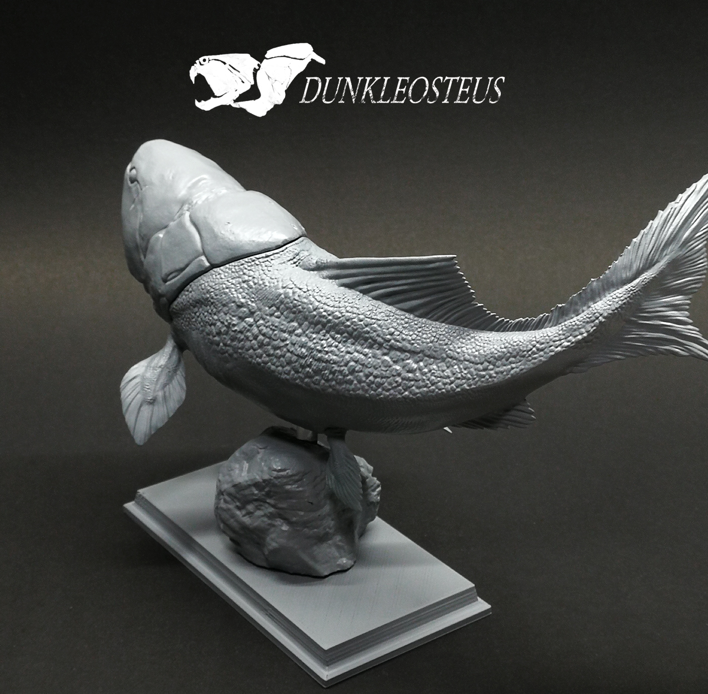 STL file Dunkleosteus 🐠・Template to download and 3D print・Cults