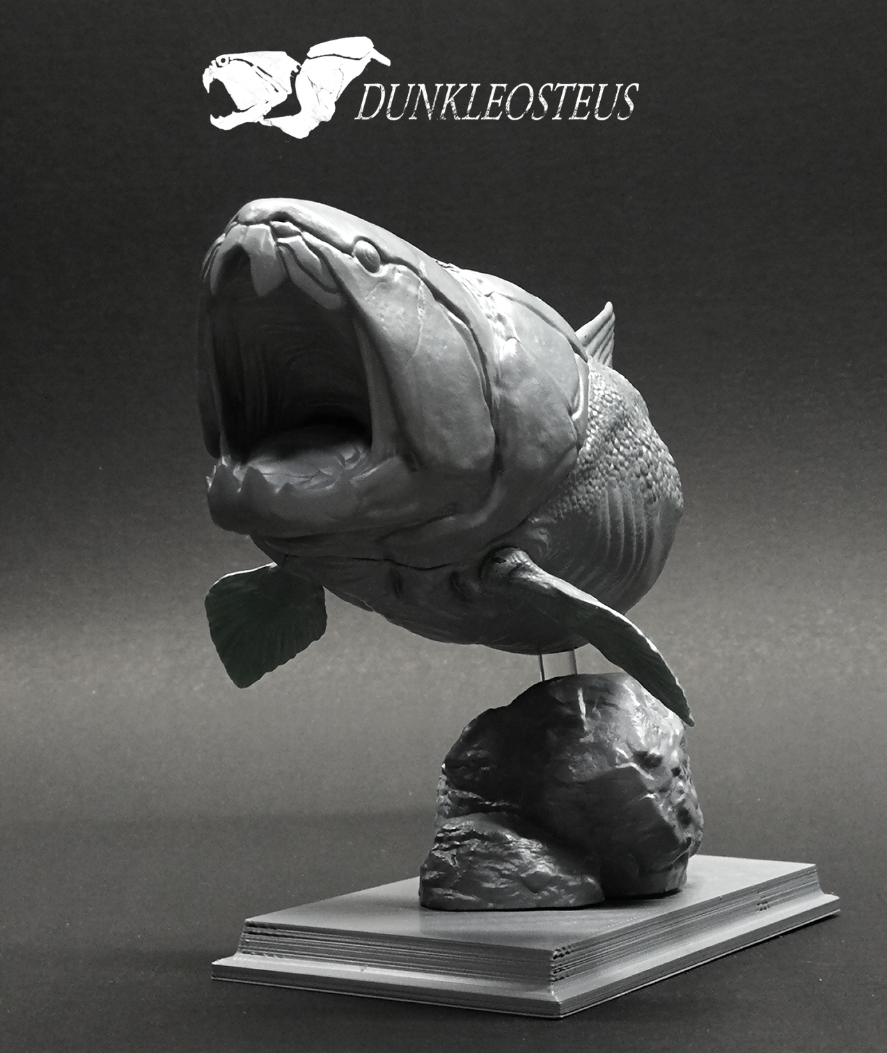 STL file Dunkleosteus 🐠・Template to download and 3D print・Cults