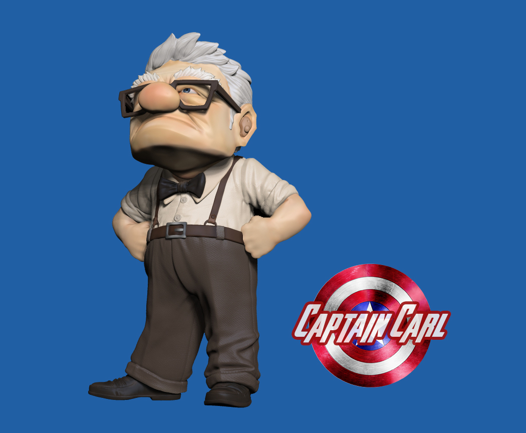 Archivo STL Capitán Carl 👾・Plan de impresora 3D para descargar・Cults