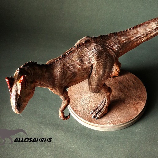 Descargar archivos 3D Alosaurio ・ Cults