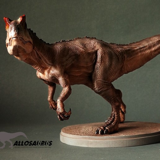 Download STL file Allosaurus • 3D printing design ・ Cults