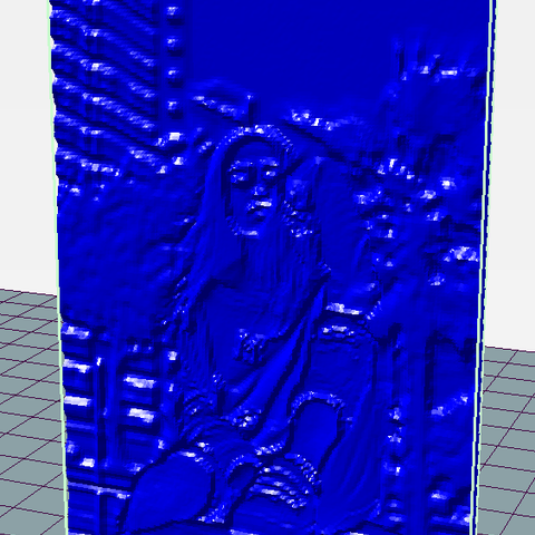 Descargar modelos 3D gratis Foto 3D STL de mujer sentada en la pared ...