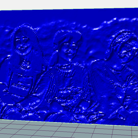 Download free STL file 3D STL Photo of a Group of Girls (Triplets) • 3D ...
