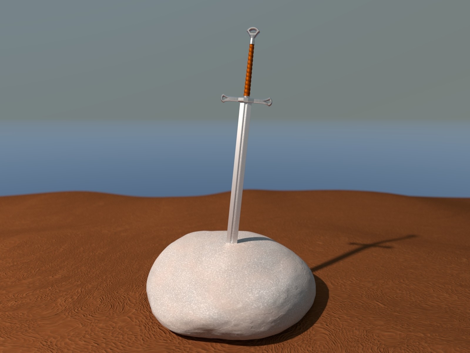 STL file The Sword in the Stone 🗡️・Design to download and 3D print・Cults