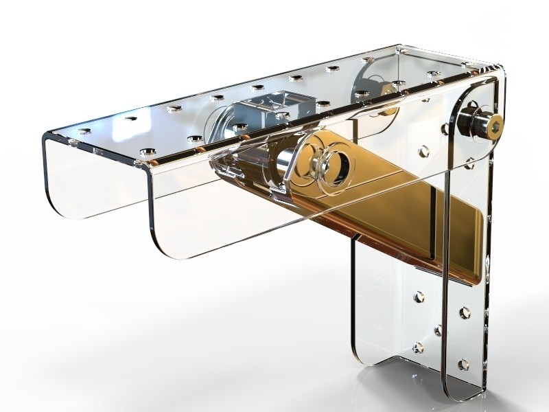 Free STL file Fold-Up Wall Mount・Template to download and 3D print・Cults