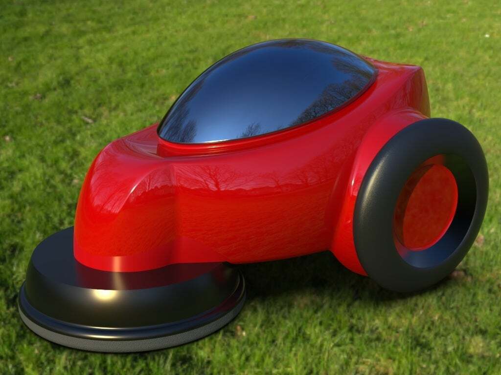 Free STL file Lawn Mower Concept・3D printing template to download・Cults