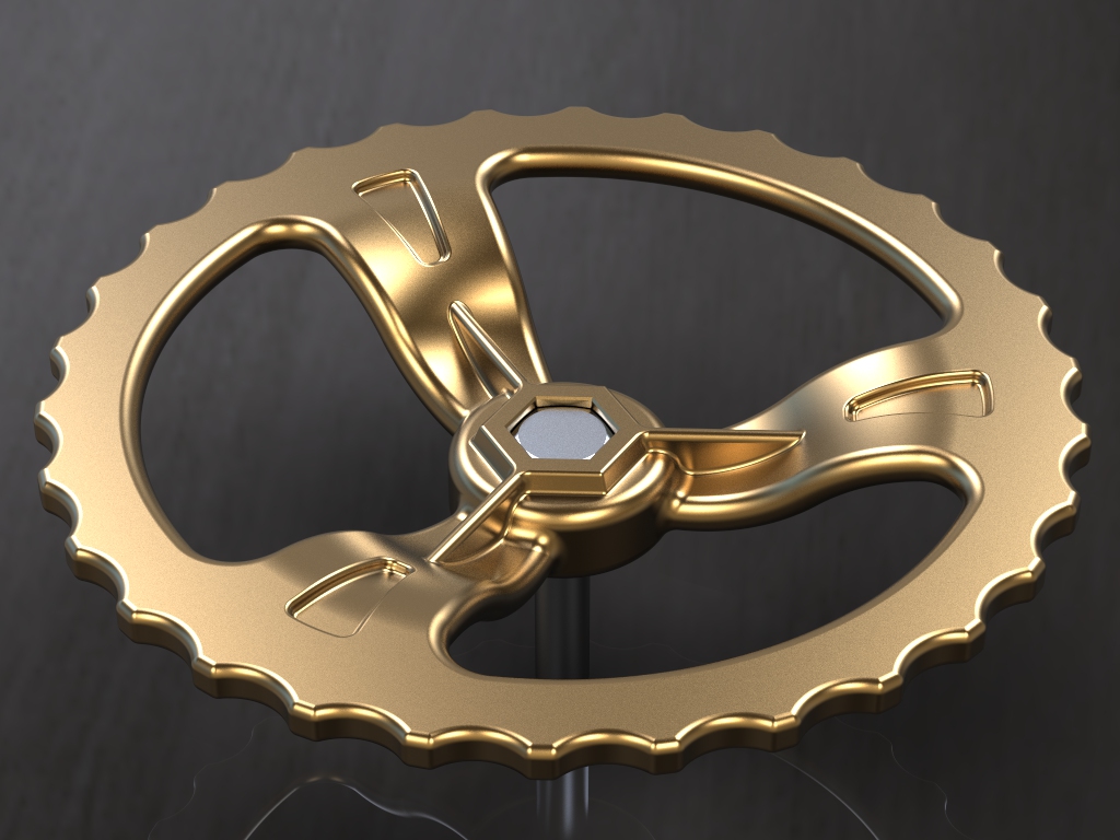 STL file Handwheel #1・3D printer design to download・Cults