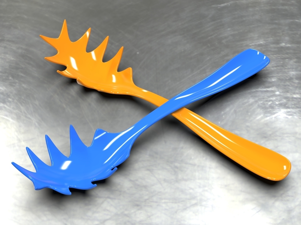 Free STL file Pasta Grabber #1・Template to download and 3D print・Cults