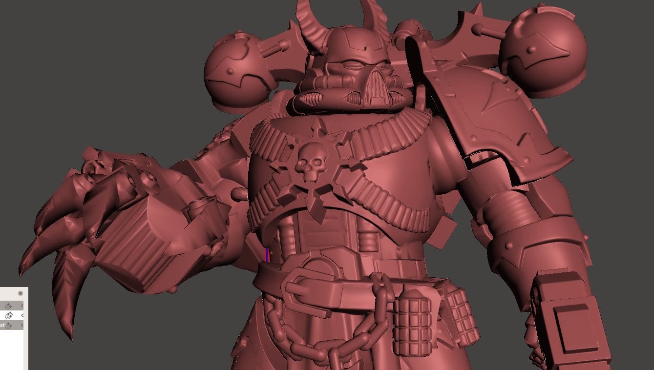 Free STL file vindex chao et virtus unguibus・3D printer design to ...