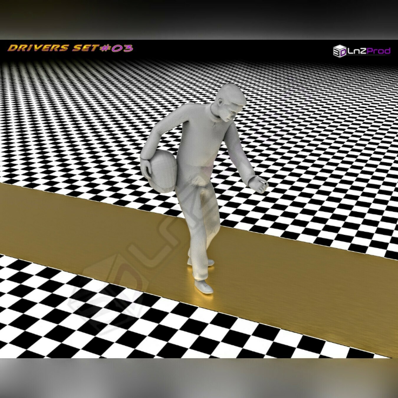 3D file DRIVERS SET SCALE MODELS #03・3D printing model to download・Cults