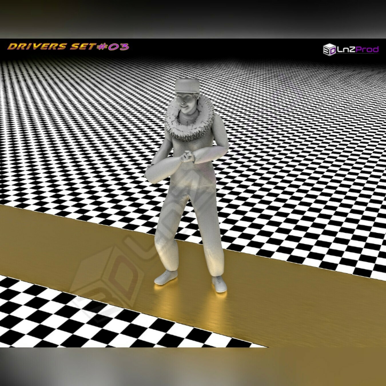 3D file DRIVERS SET SCALE MODELS #03・3D printing model to download・Cults