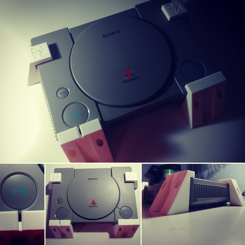 Download 3D printer designs PS1 Wall mount ・ Cults