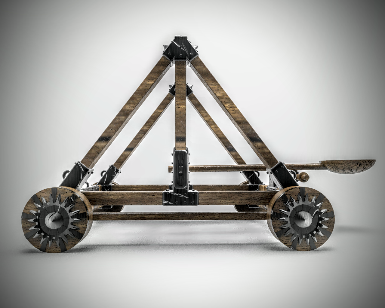 STL file Catapult (functional)・3D printing design to download・Cults
