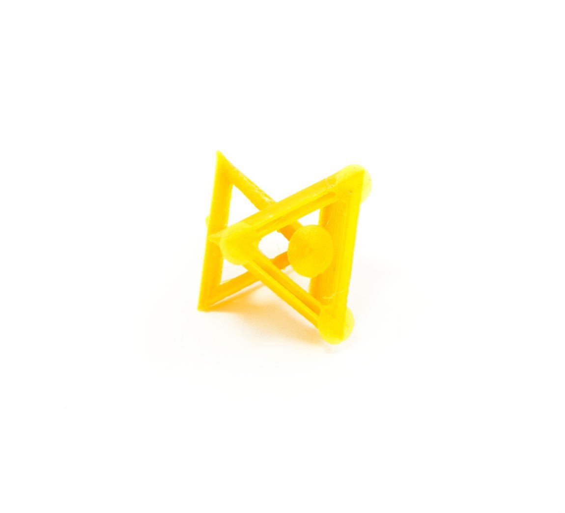 Free STL file Tangled Pyramids Ornament・3D printing template to ...