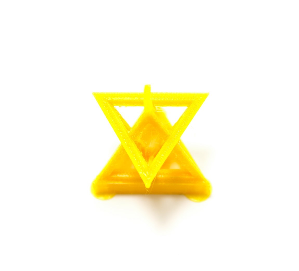 Free STL file Tangled Pyramids Ornament・3D printing template to ...