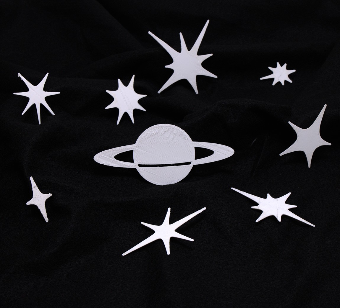 Free STL file Space Decals 🛰・Object to download and to 3D print・Cults