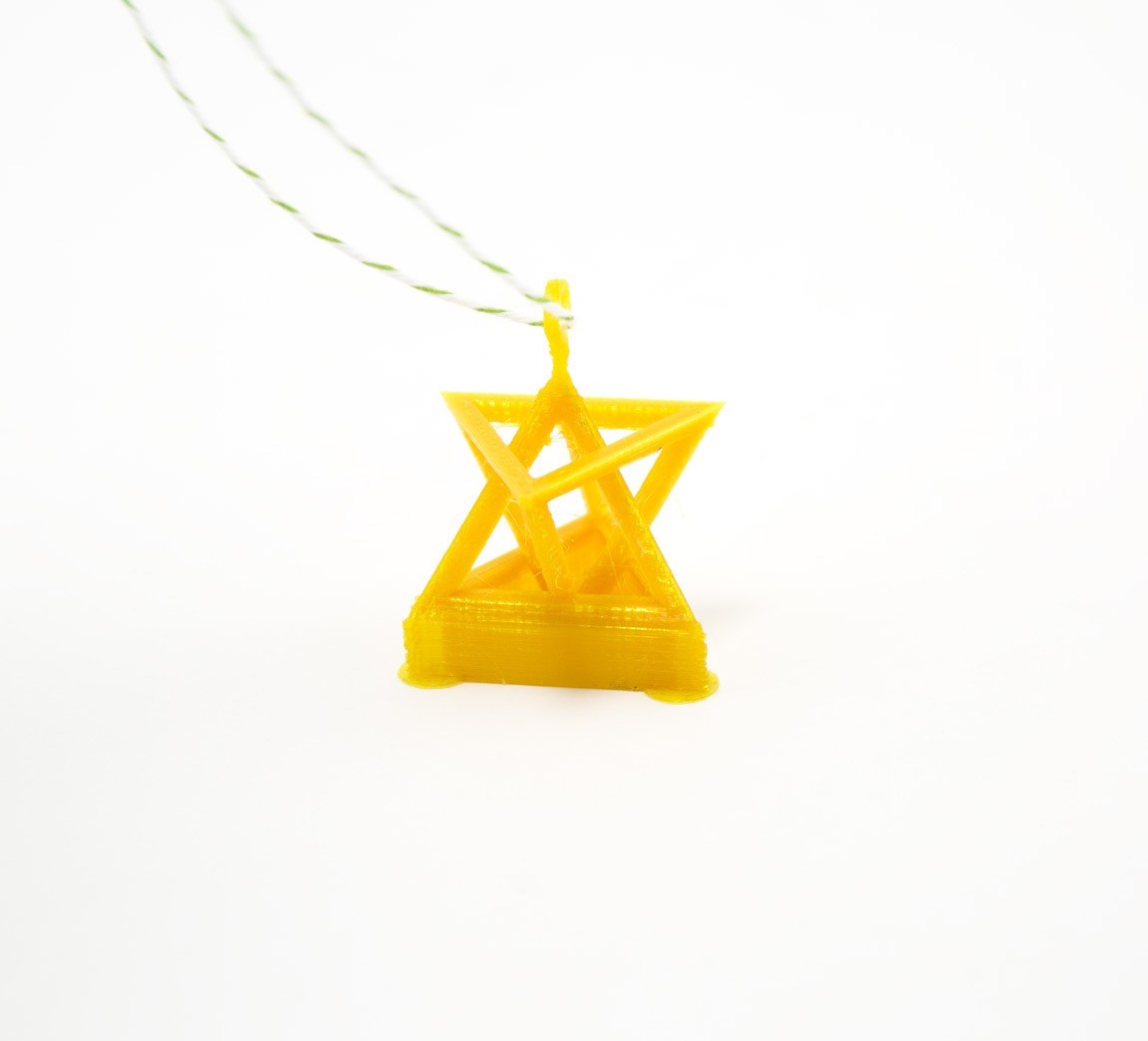 Free STL file Tangled Pyramids Ornament・3D printing template to ...