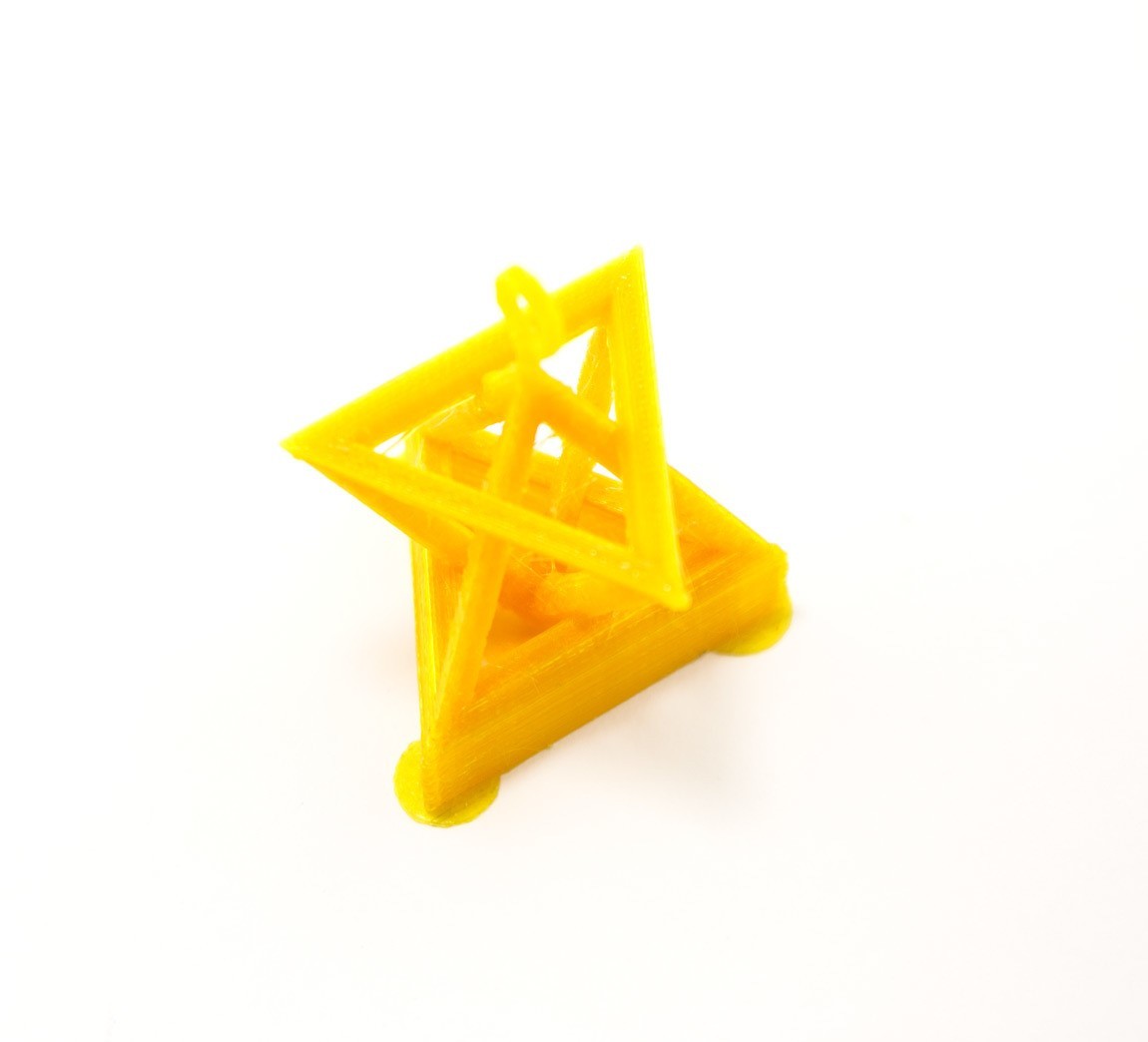Free STL file Tangled Pyramids Ornament・3D printing template to ...