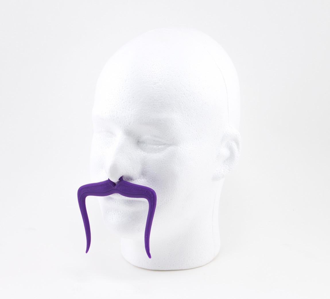Free STL file Horseshoe Mustachio・3D printer design to download・Cults